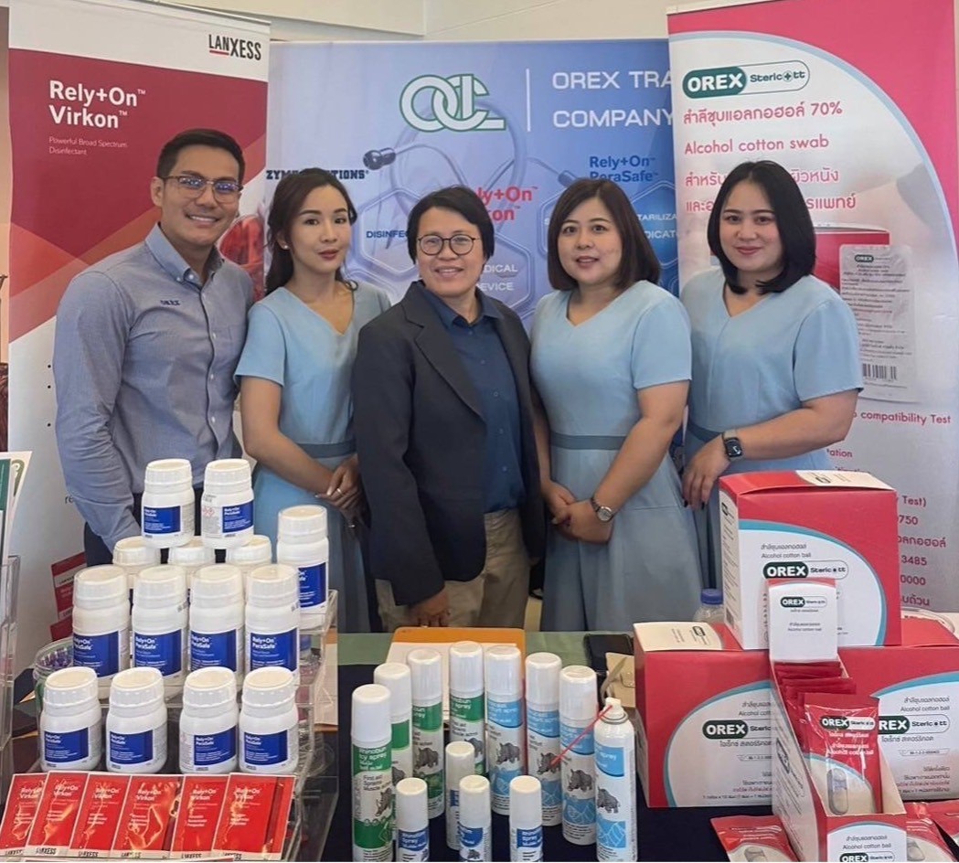 Orex Trading Co., Ltd. | ออกบูธจัดแสดงสินค้า การประชุมวิชาการ ICN Forum ...